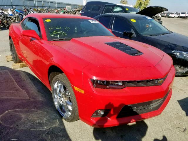 Salvage Car Chevrolet Camaro 2015 Red for sale in MARTINEZ CA online ...