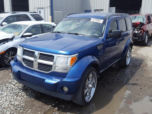 Salvage Car Dodge Nitro 2009 Blue for sale in SAVANNAH GA online ...